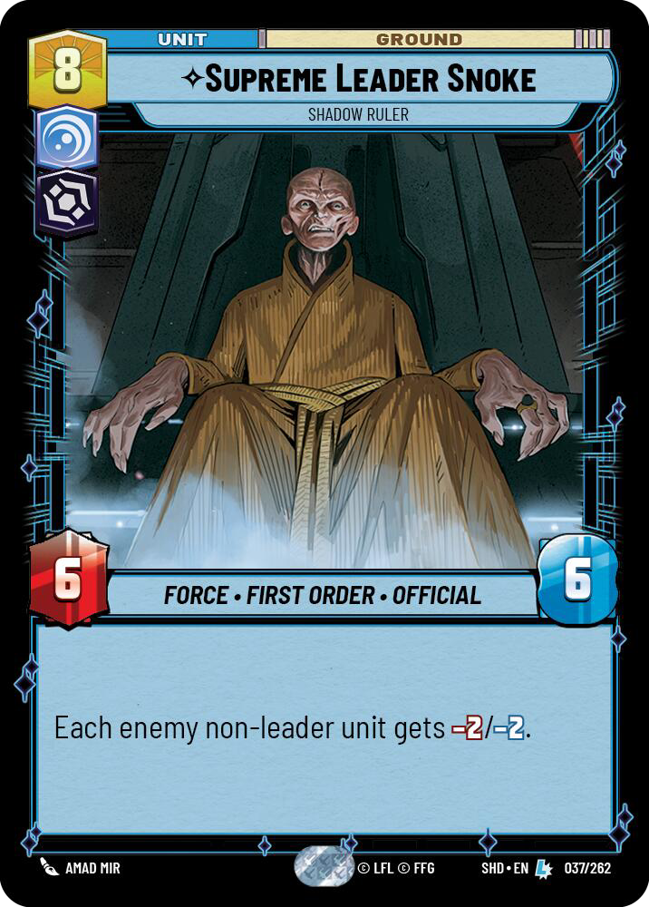 Supreme Leader Snoke - Shadow Ruler | Beskar Forge Gaming