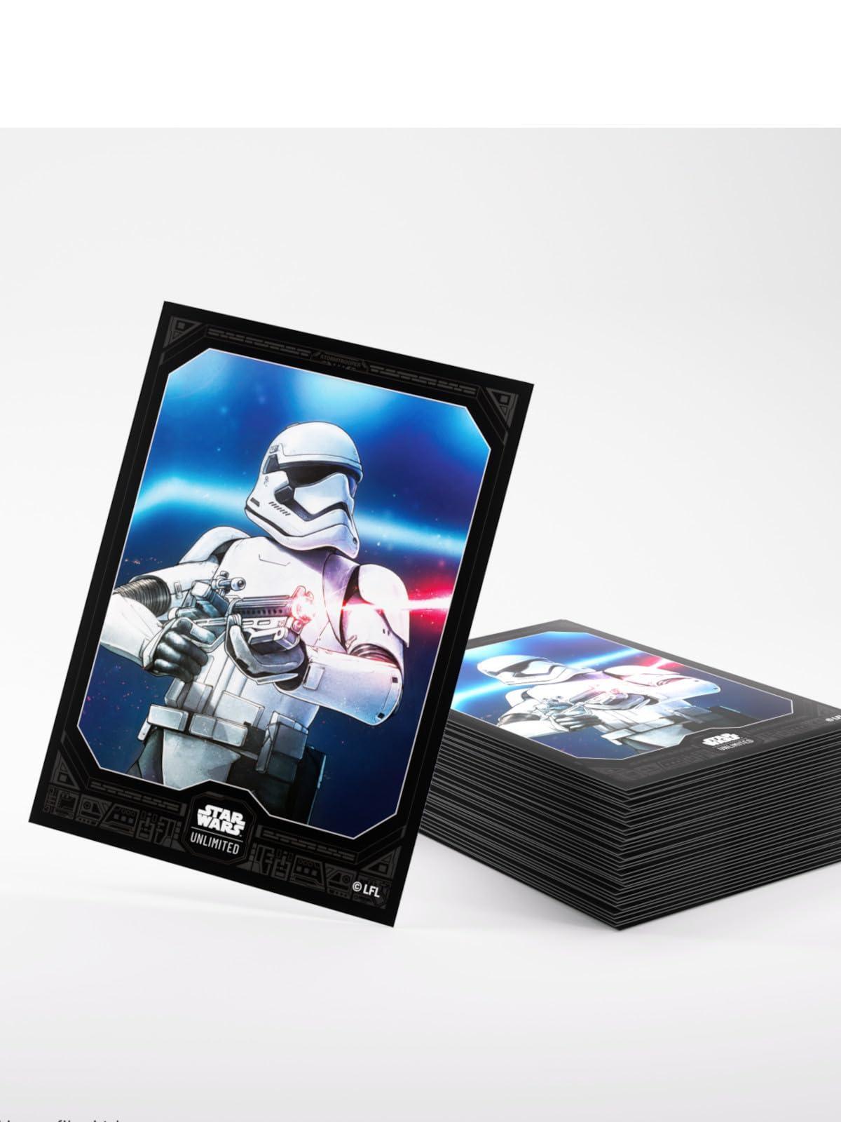 Star Wars Unlimited Stormtrooper Art Sleeves | Beskar Forge Gaming