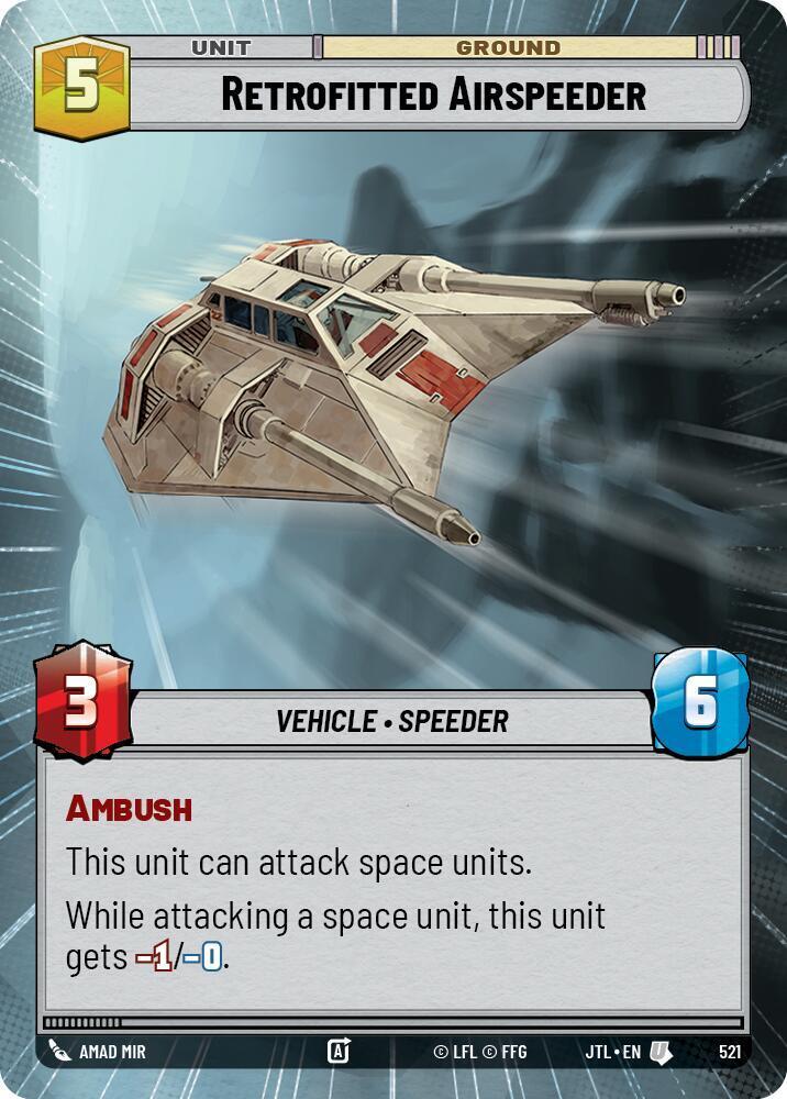 Retrofitted Airspeeder Playset (x3) | Beskar Forge Gaming